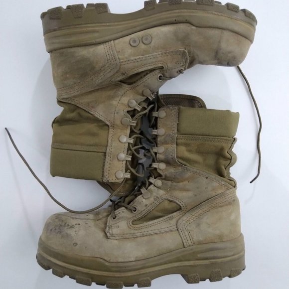 Bates | Shoes | Bates Goretex Military Combat Desert Tan Steel Toe ...
